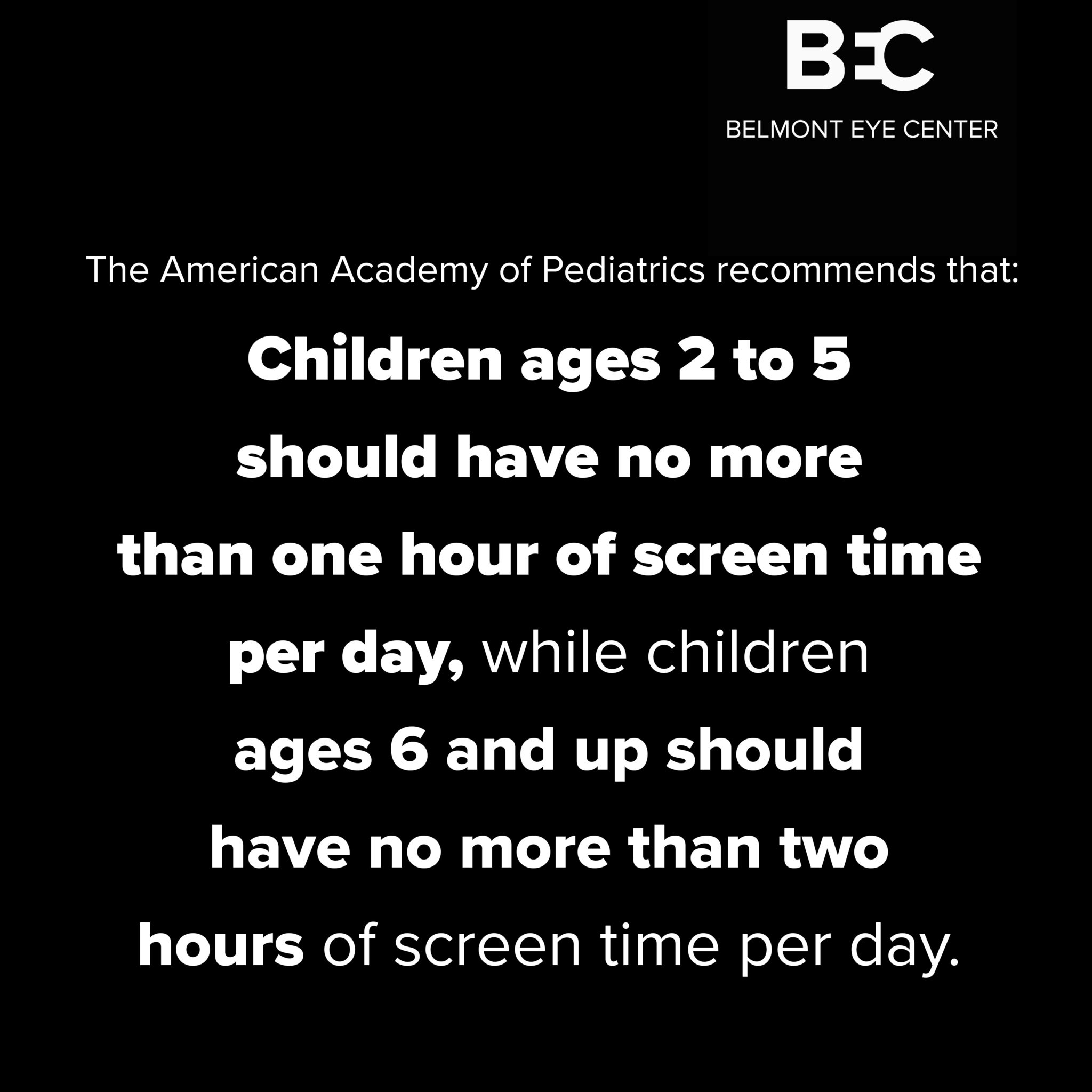 Top Tips for Preventing Myopia in Children from Digital Screen Time ...